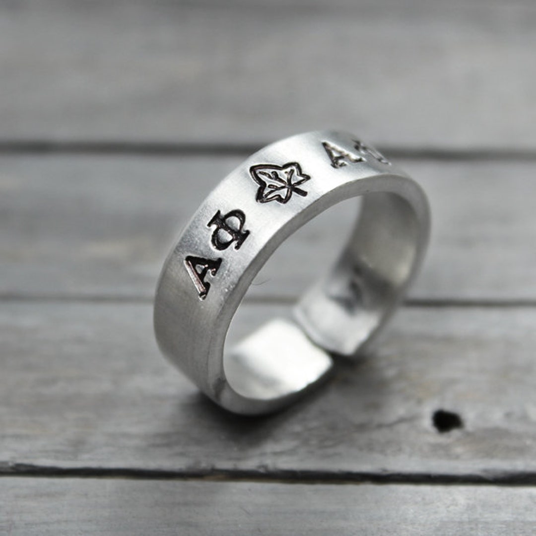 Alpha Phi Ring, Ivy Ring, Sorority Ring, - Etsy