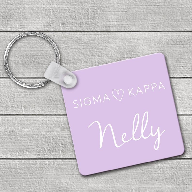 Sorority Key Chain Sigma Kappa Key Chain Sorority Keychain - Etsy Sorority Key Chain Sigma Kappa Key Chain Sorority Keychain - Etsy