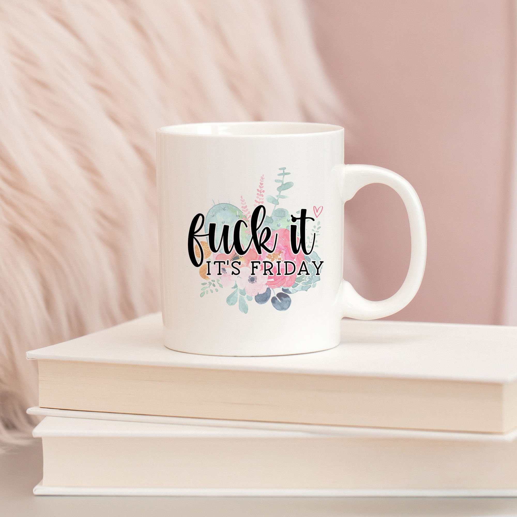 It's Friday Mug Curse Word Mug Funny Mug Cute Mug Quote Mug - Etsy