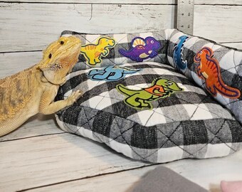 Bearded Dragon Hide Crocheted Reptile House Soft Bed for - Etsy