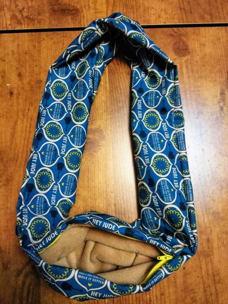 Pet Bedding Pet Supplies anti-pill fleece zippered pocket Bonding scarf ...