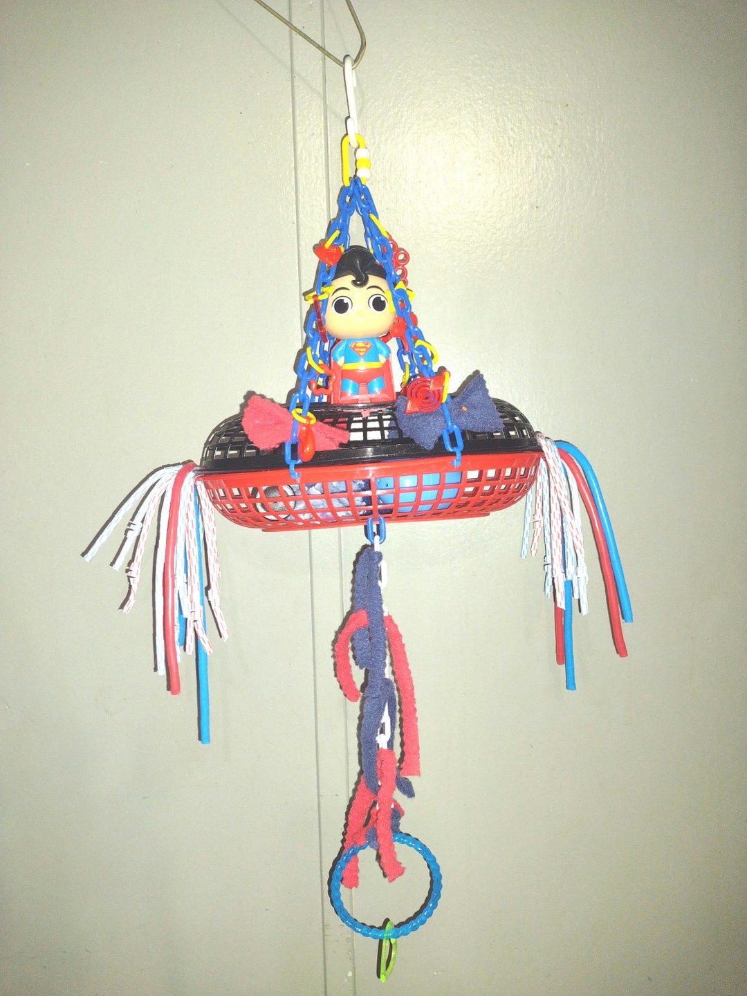 Sugar Glider Basket Forager "superman", Includes Toys, Sugar Gliders ...