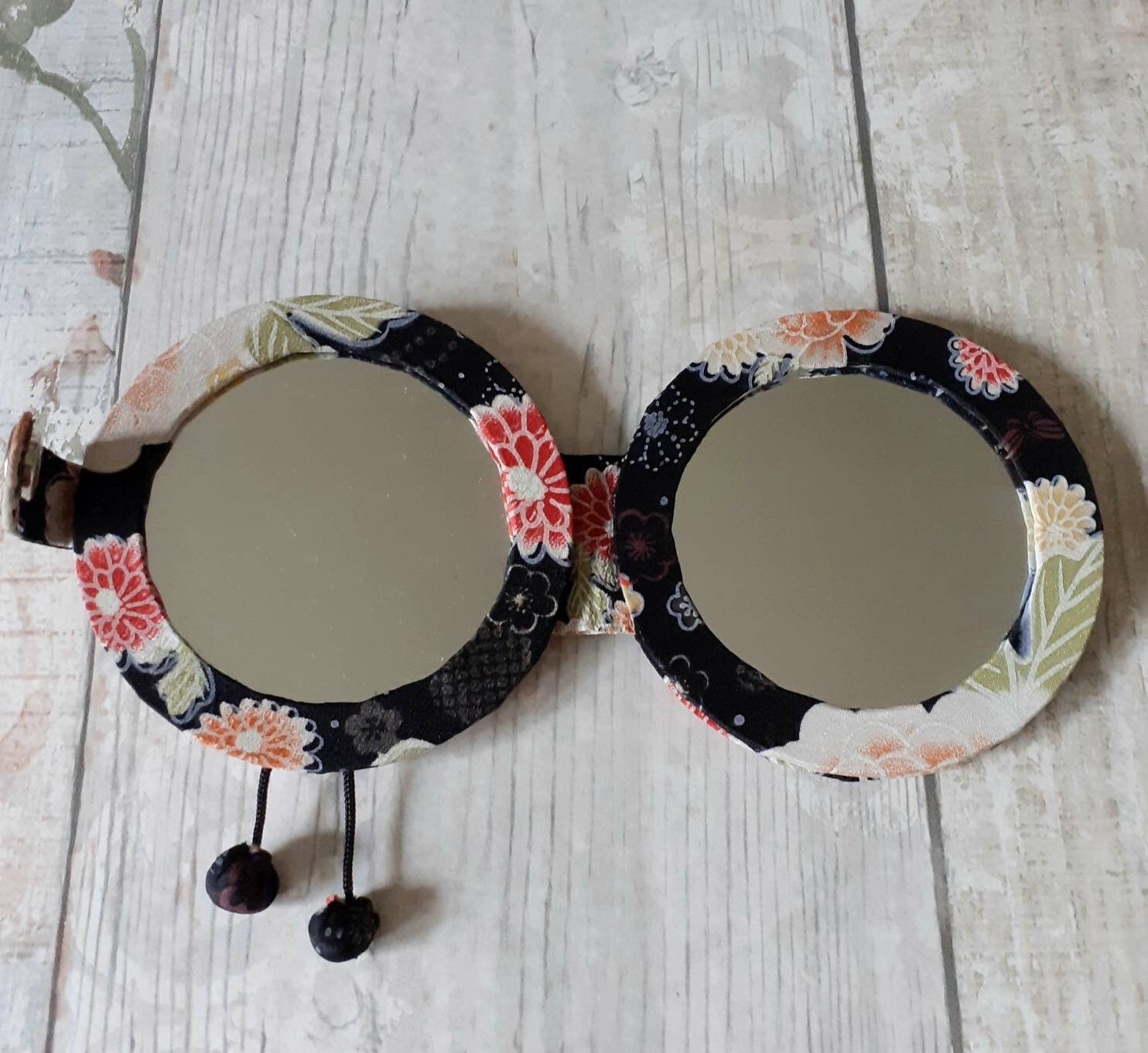 Cute Japanese Compact Mirror. Kawaii Handbag Mirror. Vintage - Etsy