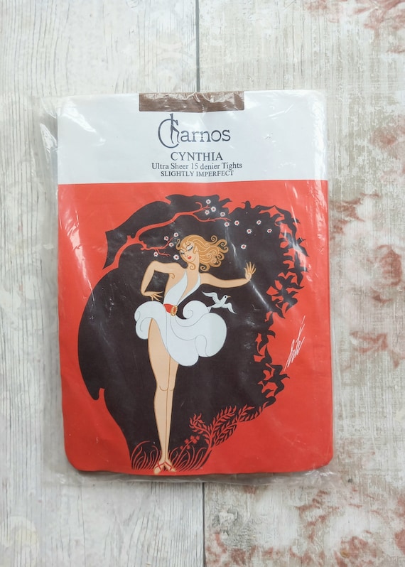 Vintage charnos tights. erte - Gem