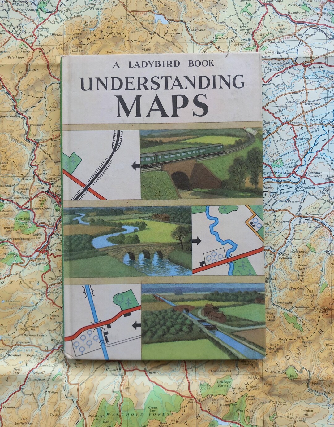 Ladybird Book. Understanding Maps. Vintage Ladybird Book. Ladybird ...