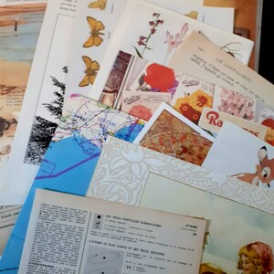 Vintage Paper Ephemera Pack. 75 Piece Junk Journal Kit. Old - Etsy
