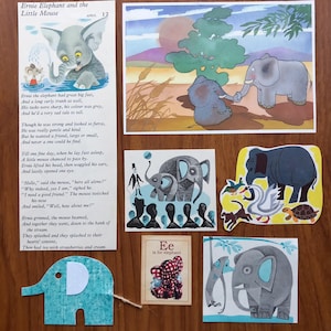 Elephant Paper Ephemera Pack. Elephant Pictures and Notebook. 24 Piece ...