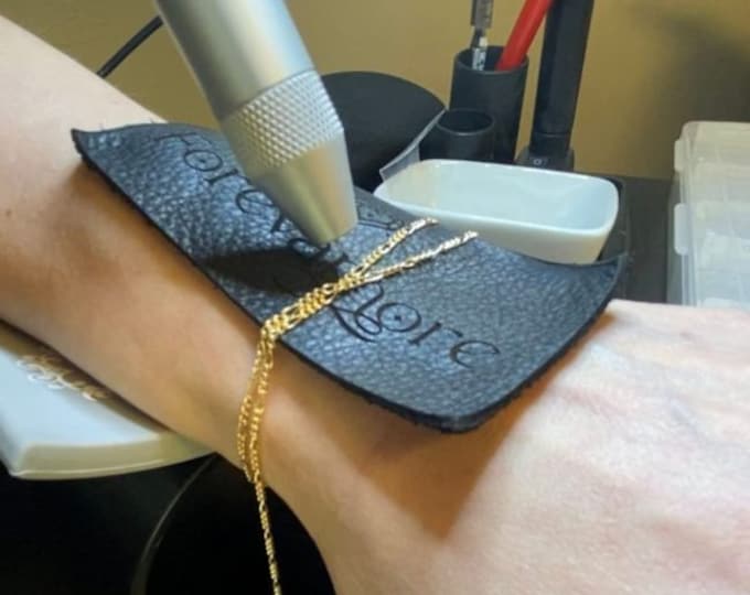 Leather Patch for Permanent Jewelry, Personalized Leather Patch ...