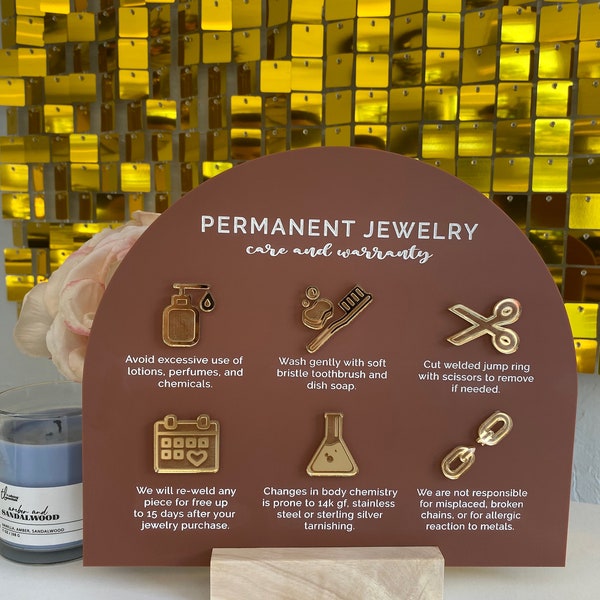 Permanent Jewelry Display - Etsy