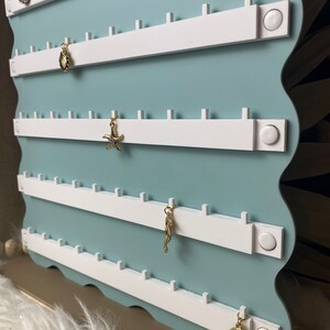 Charm Bar Display for Cham Necklaces and Bracelets Permanent Jewelry ...