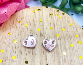 Permanent Jewelry Acrylic Engraved Tags - Etsy