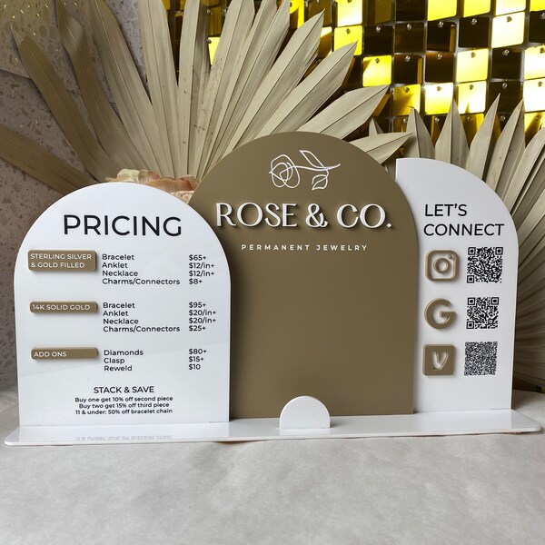 Acrylic Sign Table Top - Etsy