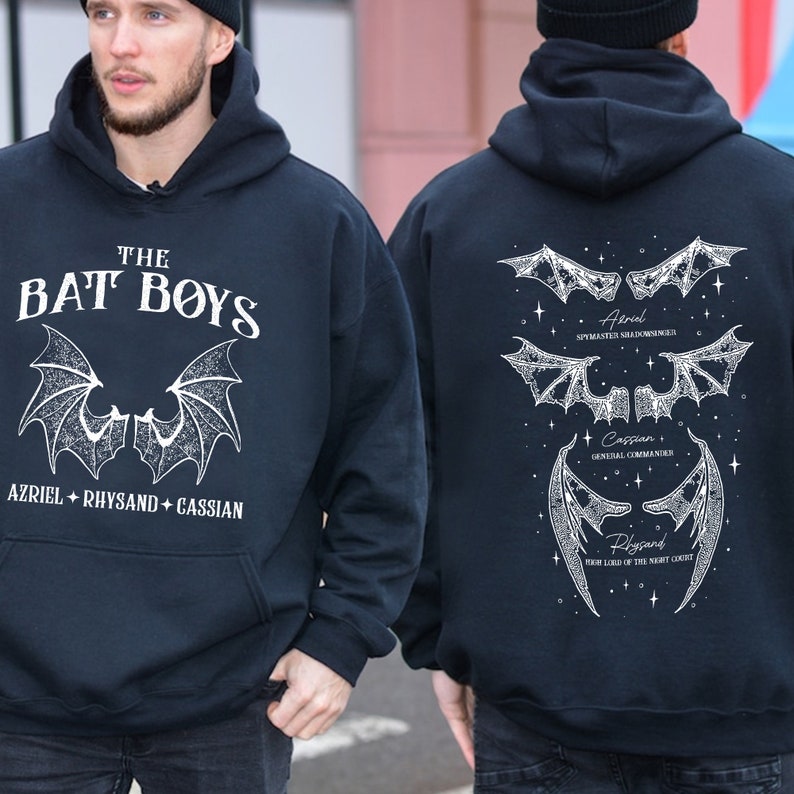 The Bat Boys Png, Vintage Acotar Bookish Png, the Night Court Illyrians ...