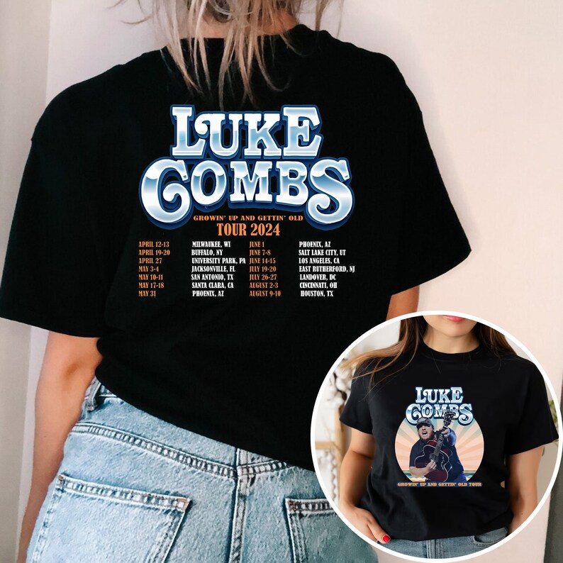 Combs Bullhead Merch, Country Music Digital File, Luke Combs World Tour ...