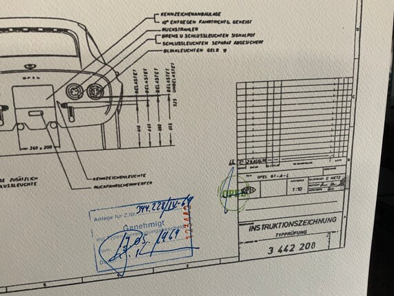 Opel GT Drawings Find | Opel GT Forum
