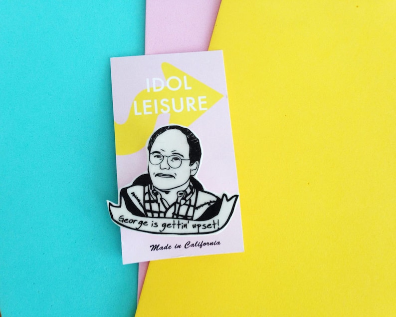 George Costanza Pin Seinfeld Pin Boyfriend Present - Etsy