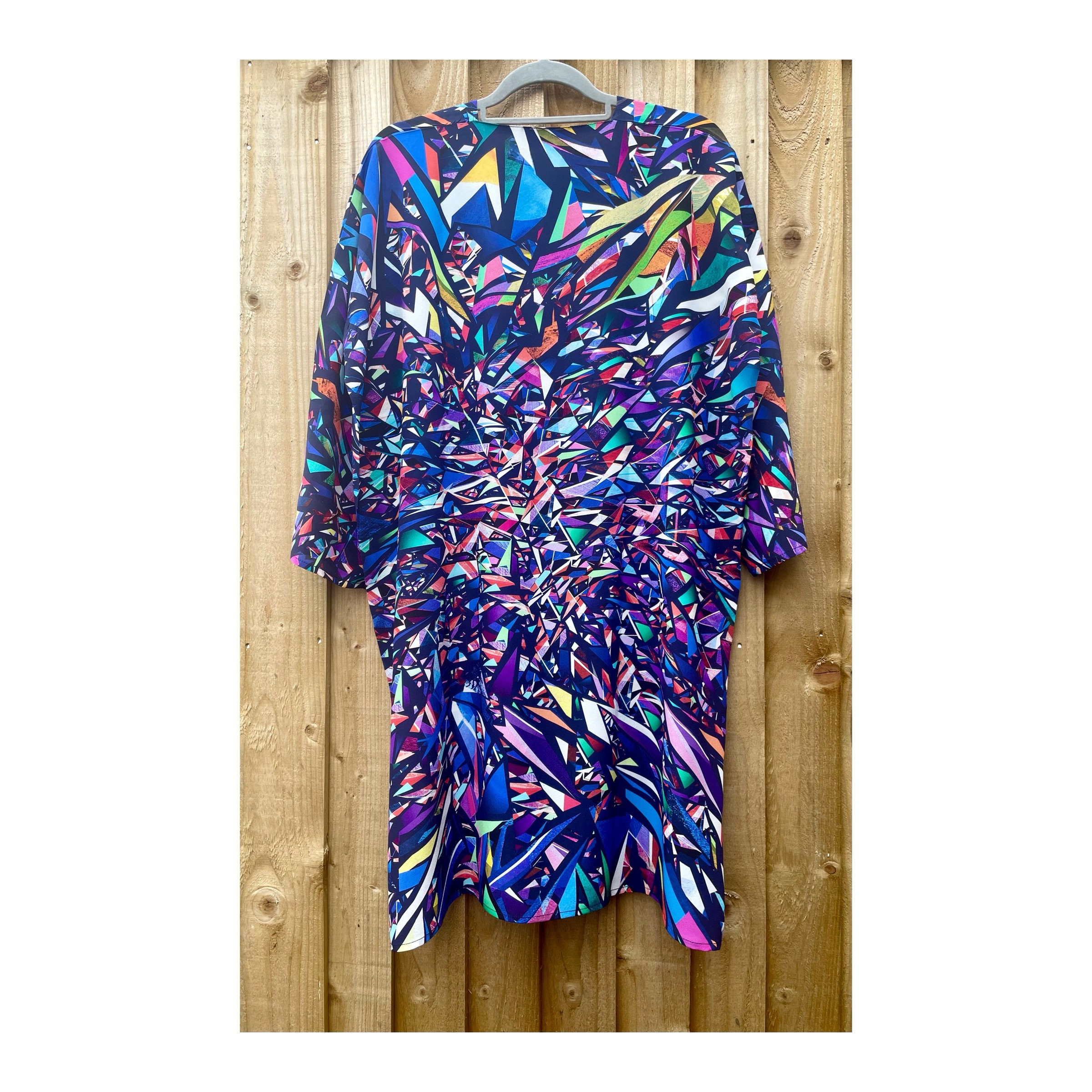 Silk Kimono Jacket Coat Festival Holiday Beach Evening Wear Silky ...