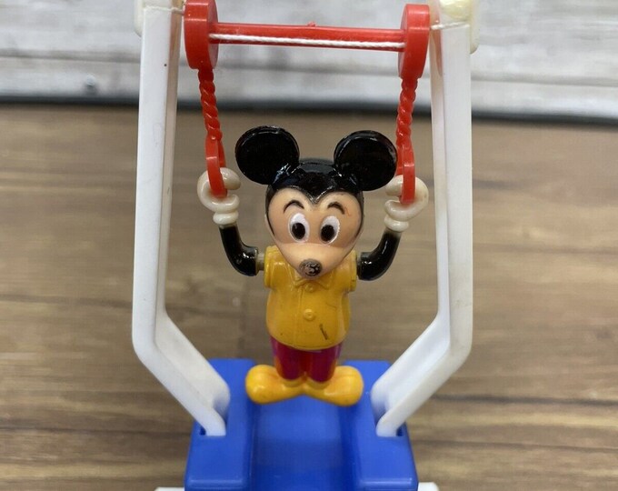 Mickey Mouse Tricky Trapeze Toy Vintage 1977 Gabriel Industries - Etsy