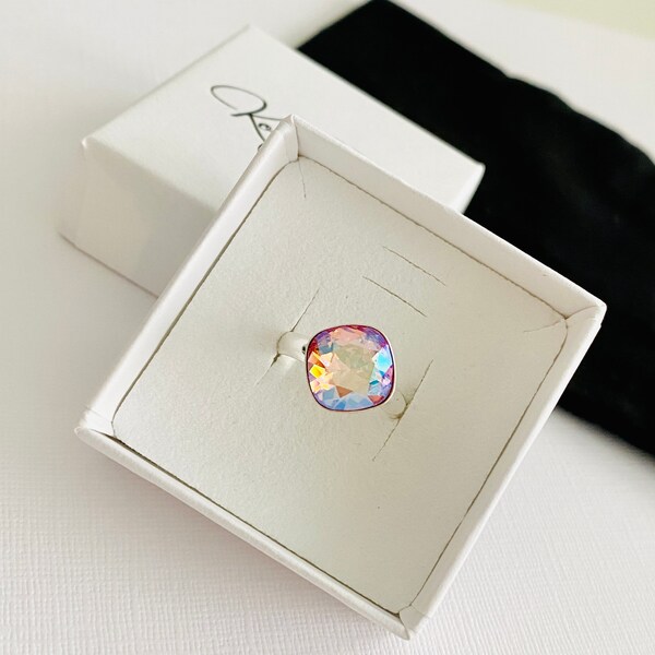 Swarovski Ring - Etsy