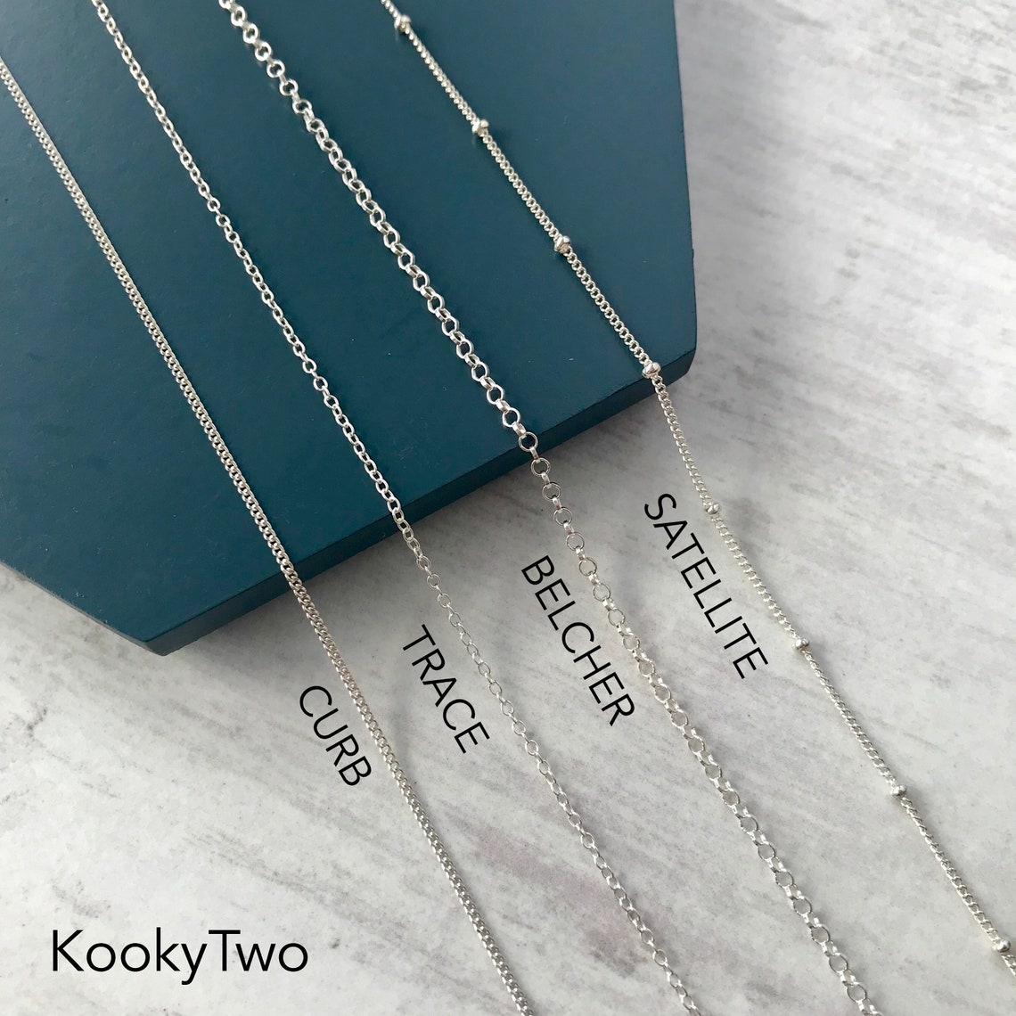 Silver Two Initial Disc Necklace Sterling Silver Personalised - Etsy
