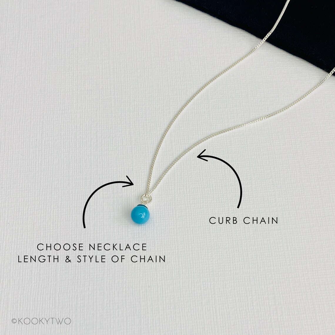 Turquoise Blue Pearl Necklace, Sterling Silver, Coloured Pearl ...