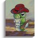 POKEMON Art Print of Cowboy Hat Caterpie Pokemon Canvas - Etsy