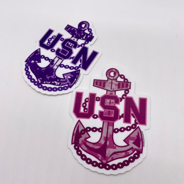 Navy Cpo Anchor Decal - Etsy