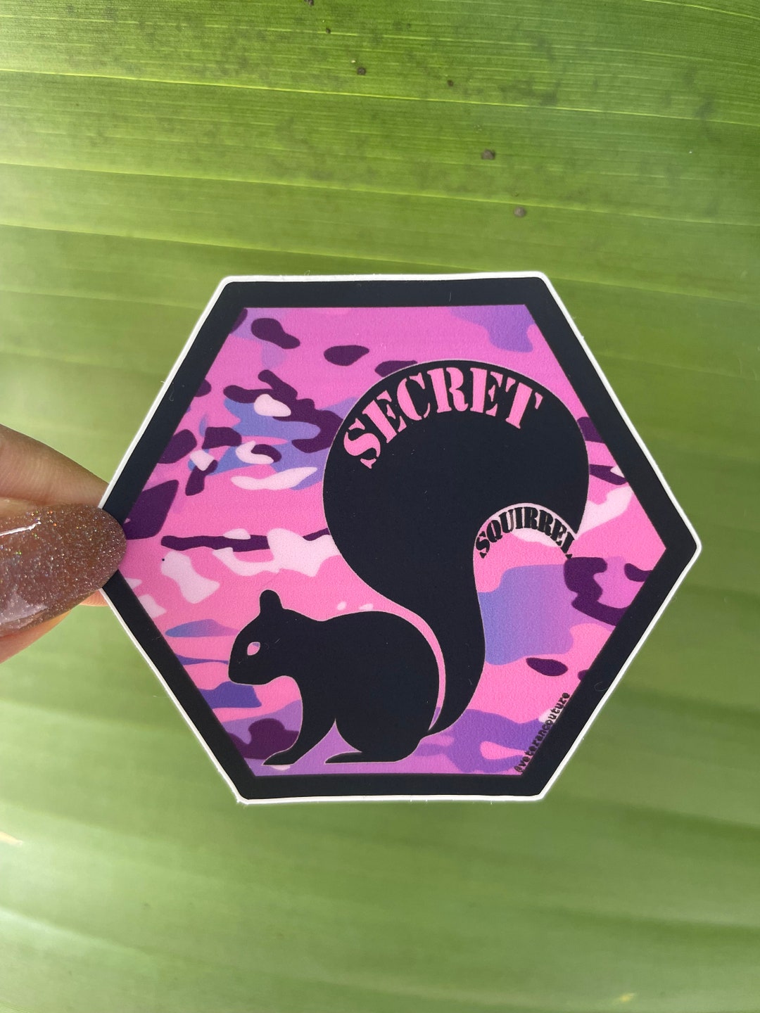 Secret Squirrel Vinyl Sticker Scrapbook Waterproof Vinyl Sticker Artist ...