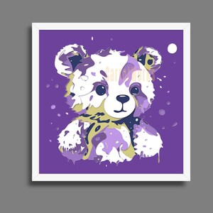 Teddy Bear Nursery Shadow Box SVG: Laser Cut File (digital Download) - Etsy