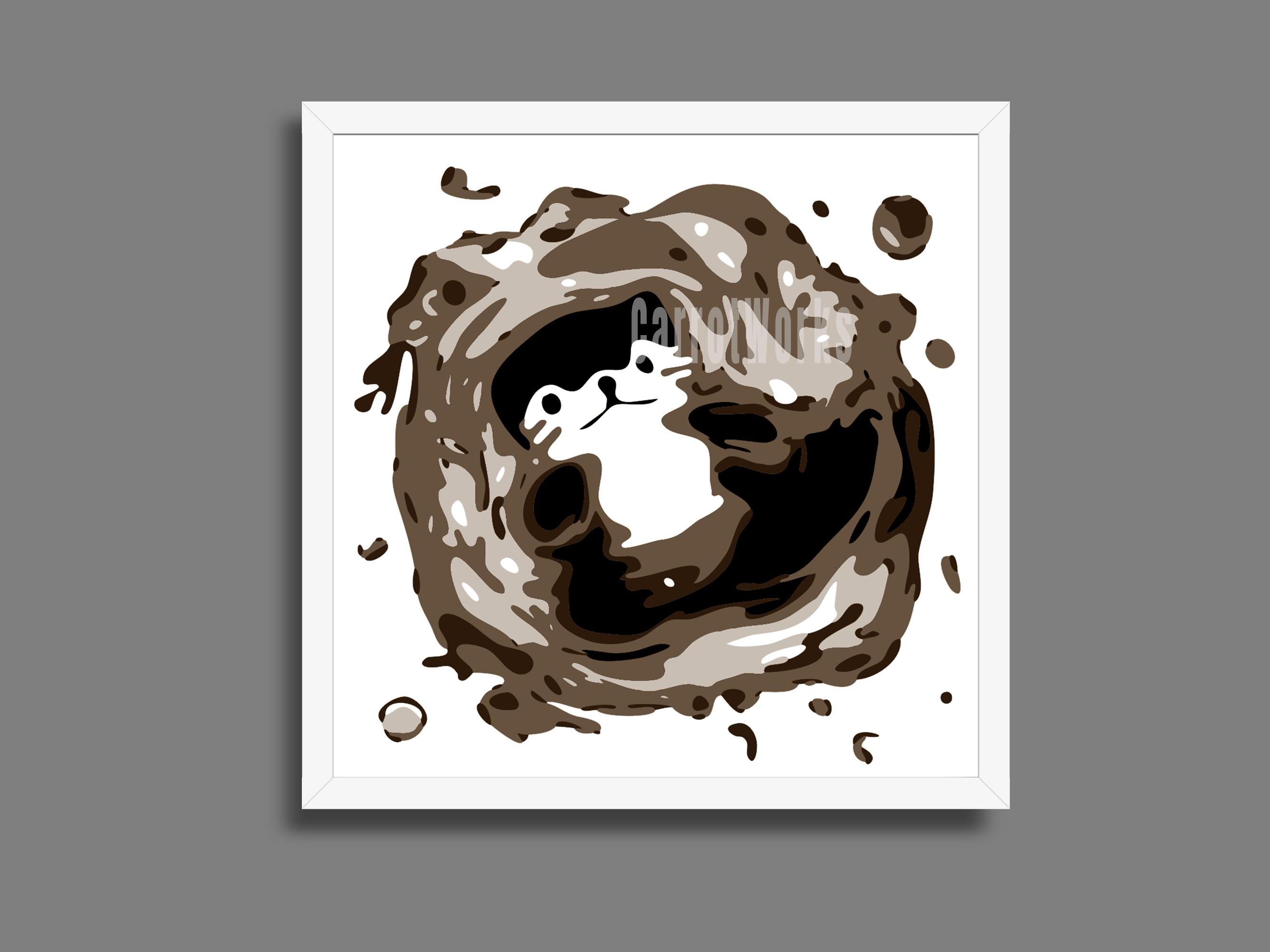 Otter Shadow Box SVG: Multi-layered Laser Cut File (digital Download - Etsy