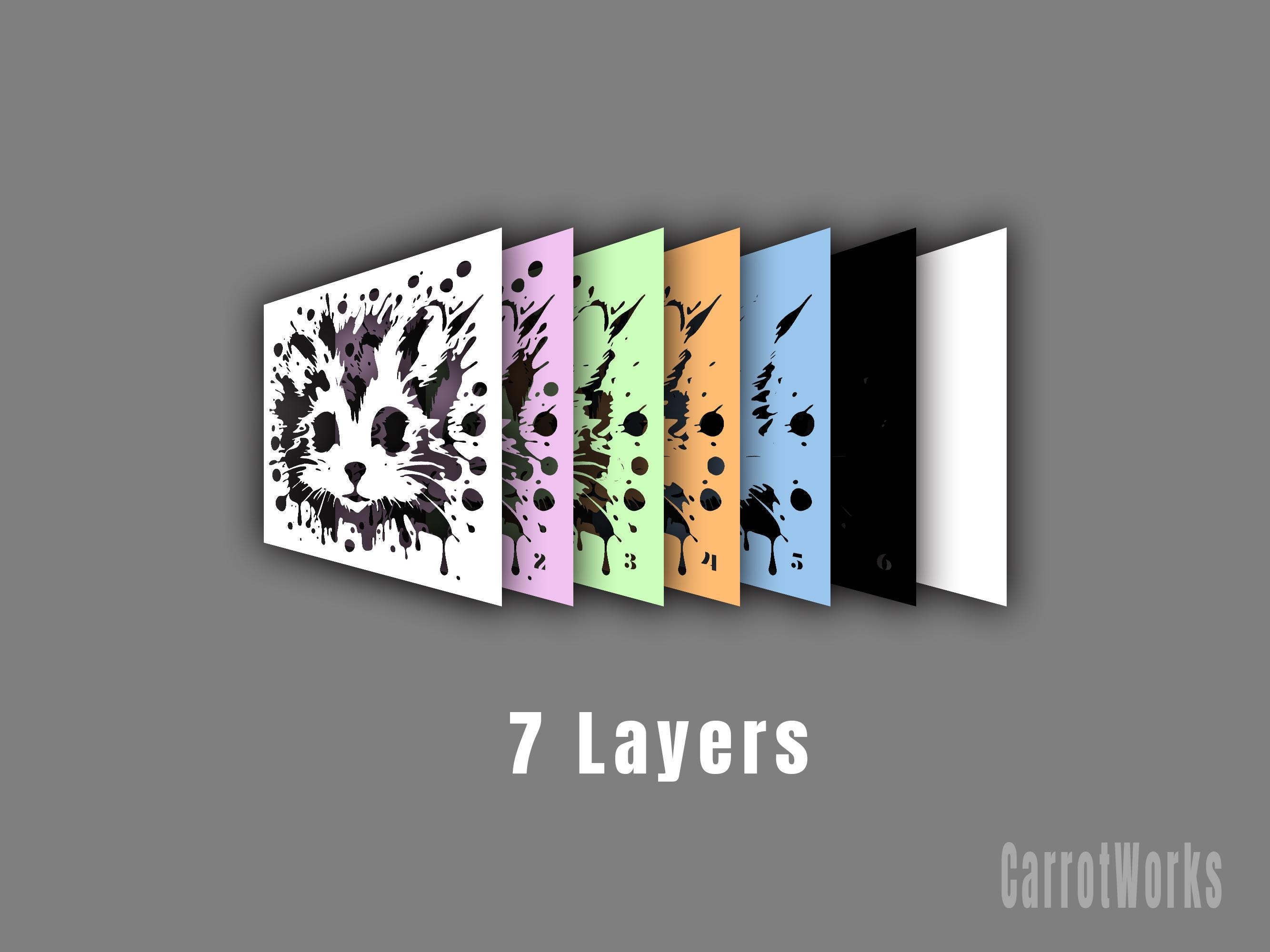 Cute Hamster Splash Art Shadow Box, Graffiti Street Art Templates ...