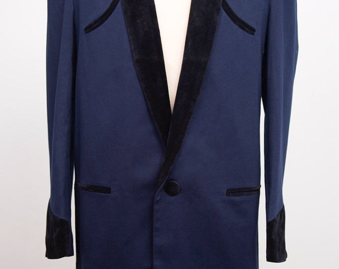 Full Roll Collar and Cuffs Teddy Boy Drape Jacket Exclusive to - Etsy UK