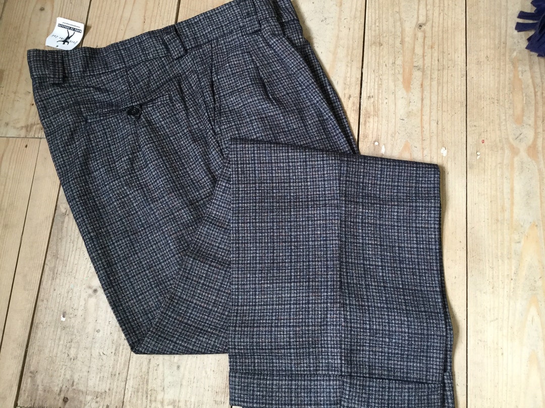 Mens 1950s Style Dark Check Atomic Peg Trousers.rockabilly,rock N Roll.jive - Etsy UK