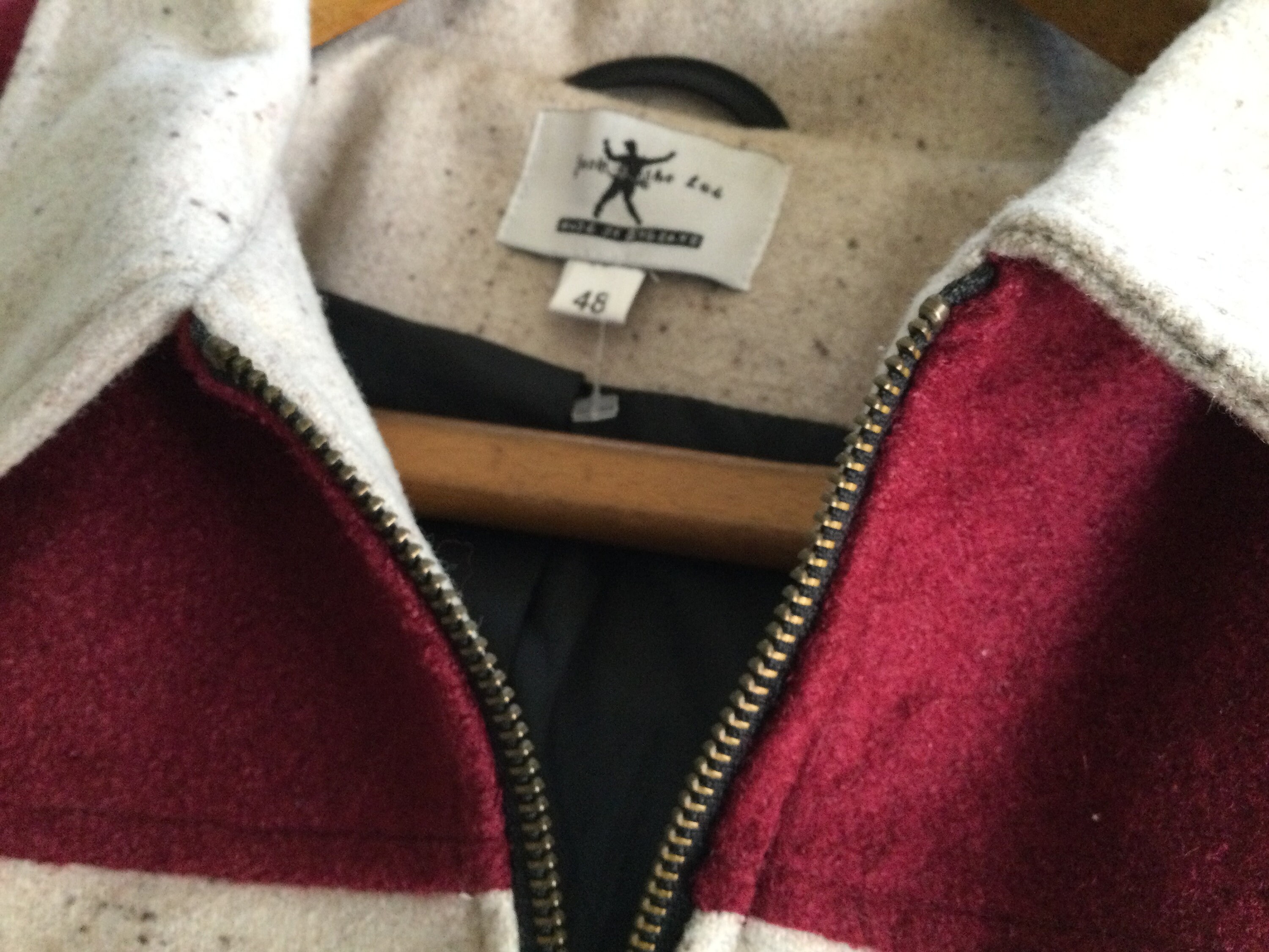 Exclusive to Doghouse Vintage Mens 1950s Style gab Jacket.cream ...