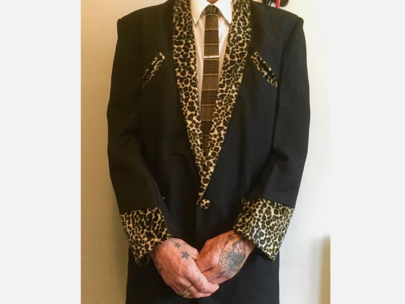 Full Roll Collar and Cuffs Teddy Boy Drape Jacket Exclusive to Doghouse ...