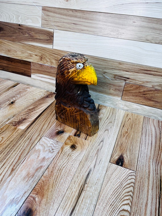 Chainsaw Carved Eagle Head - Etsy