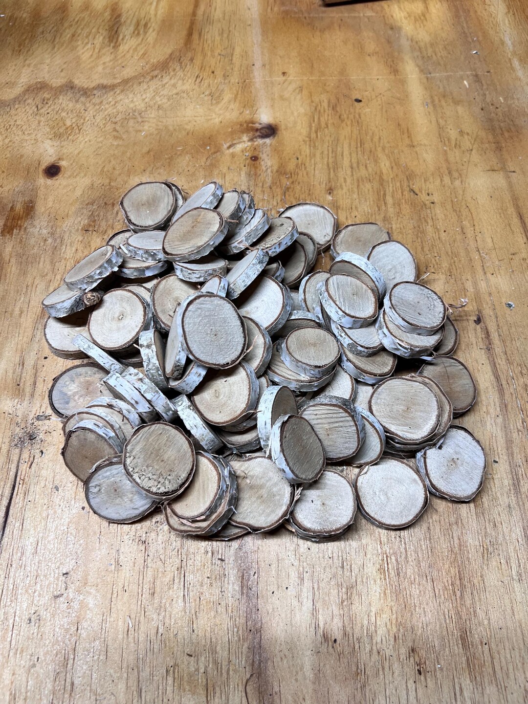 White Birch Rounds - Etsy