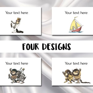 Where the Wild Things Are Food Labels-wild Things Birthday Party-wild ...