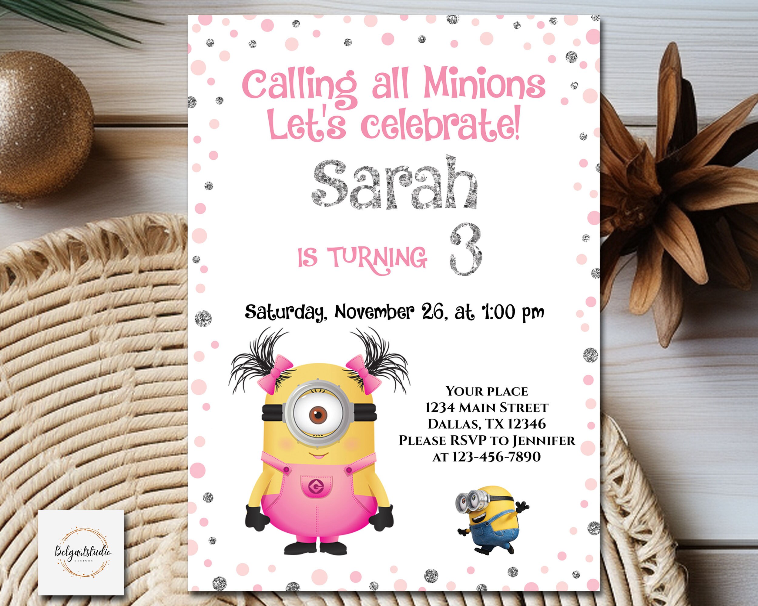Baby Shower Minions