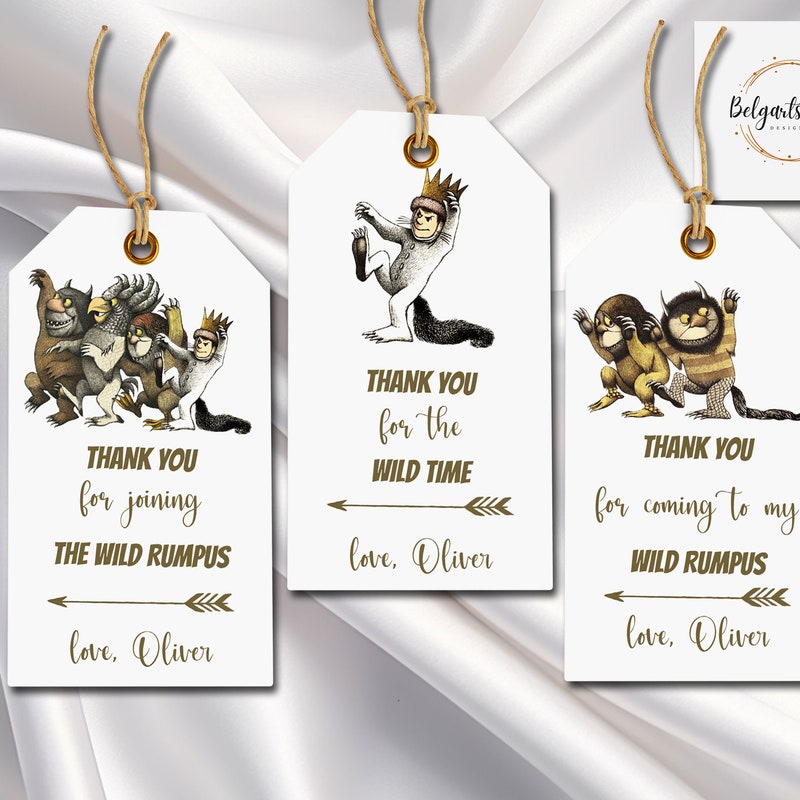 Where Wild Things Are Favors - Etsy