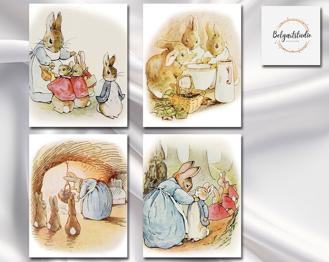 The Peter Rabbit Collection. COLLECTORS EDITION. Print. Nursery Art ...