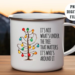 It's Not What's Under the Tree Ornament Sublimation Png-christmas Quote ...