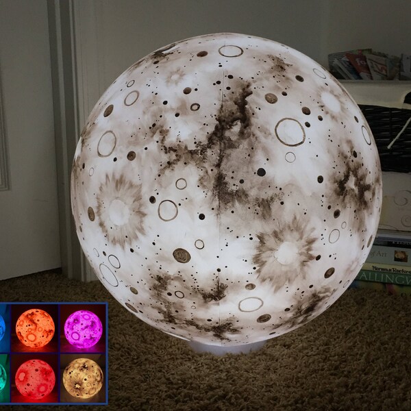 Moon Nightlight - Etsy