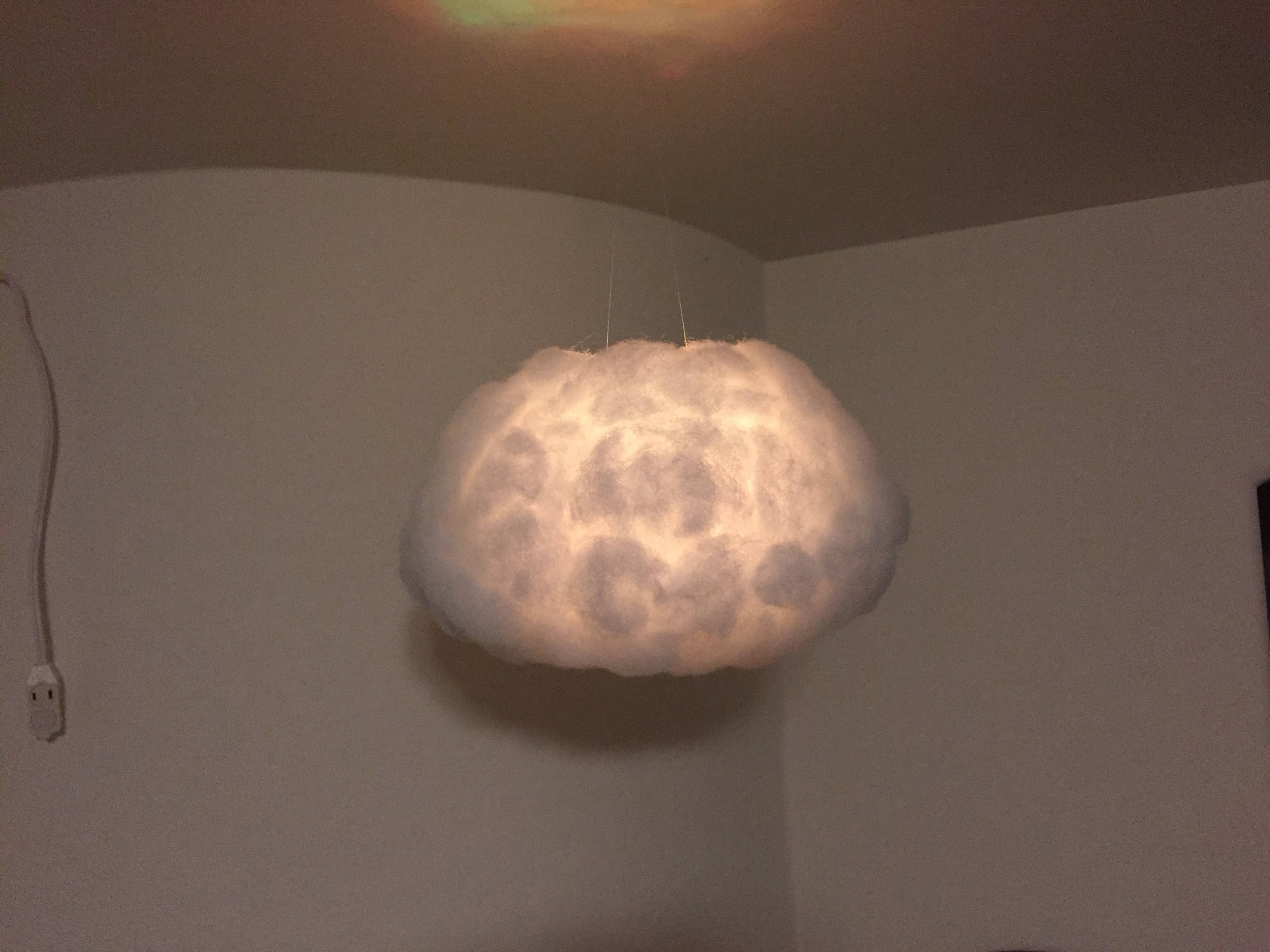 12 Oval Dream Cloud Light with Warm or Cool White LED | Etsy