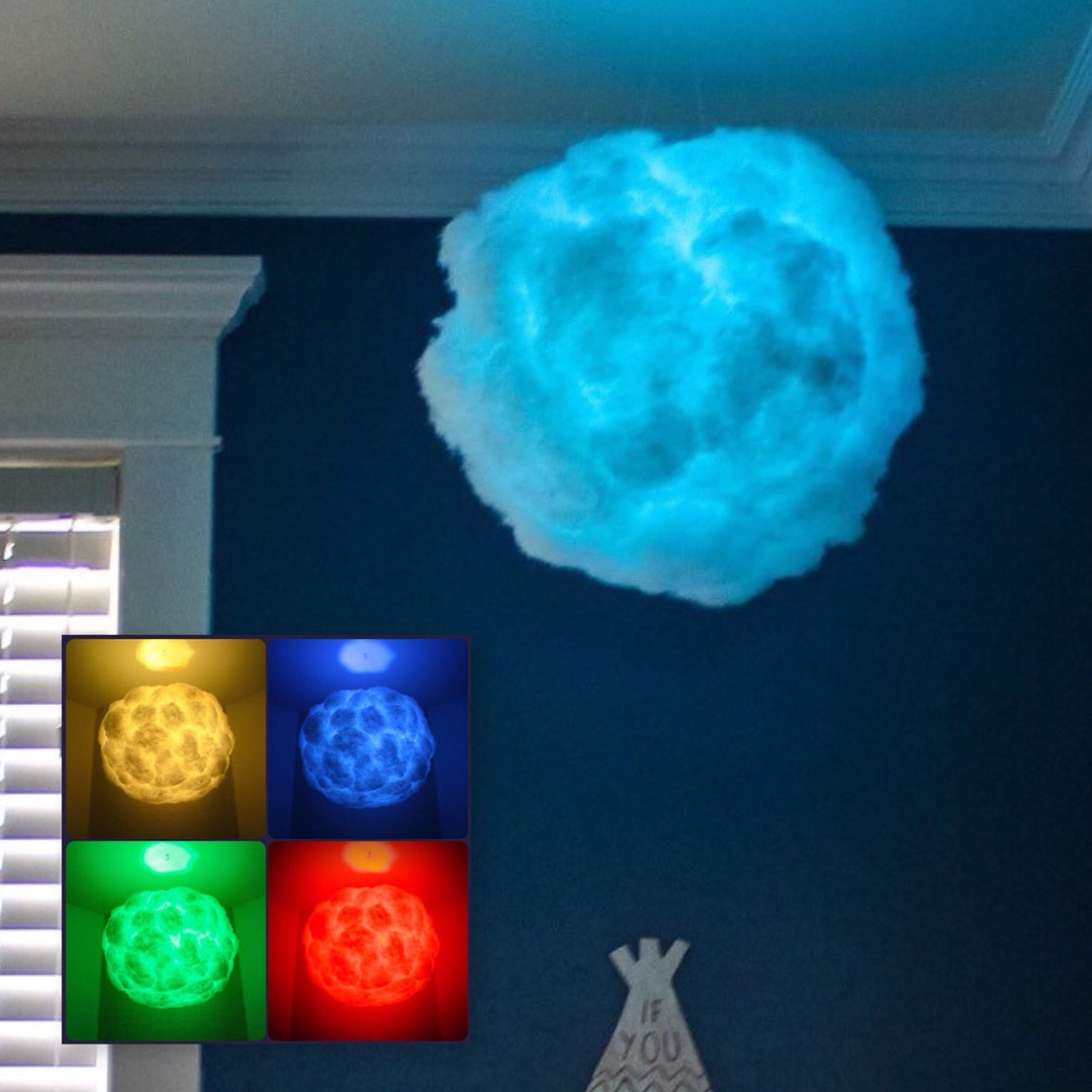 Rainbow Cloud Light, 10 With Remote Control, Electric or Battery ...