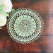 Light Green Crocheted Doily, Lace Doily for Wedding/home Decor, Table ...