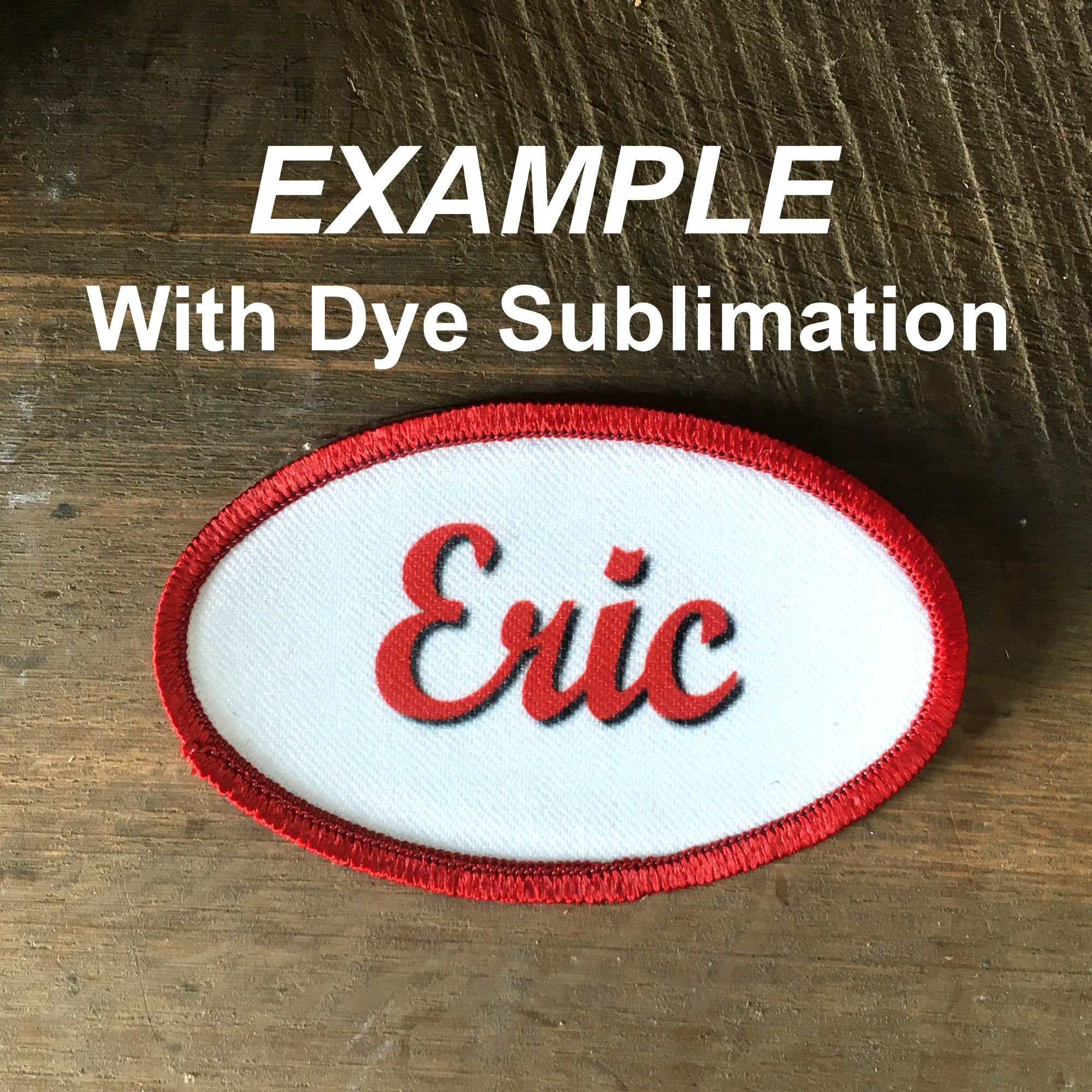 Blank Patches for Embroidery or Sublimation - Many Sizes, Shapes, Edge ...
