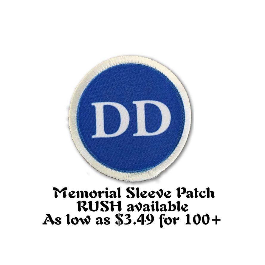 Custom Memorial Sleeve Patch - Remember Teammate or Coach - Rush and ...