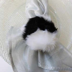 Napkin Rings, Napkin Holders, Mink Fur Napkin Rings, NEW! - Etsy