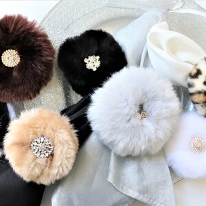 Napkin Rings, Napkin Holders, Fur Napkin Rings in Leopard Print, NEW ...